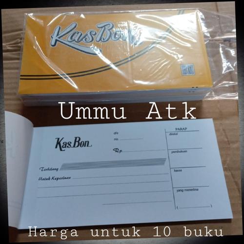 Jual buku kas bon harga 10 buku - Jakarta Utara - Ummu Atk | Tokopedia