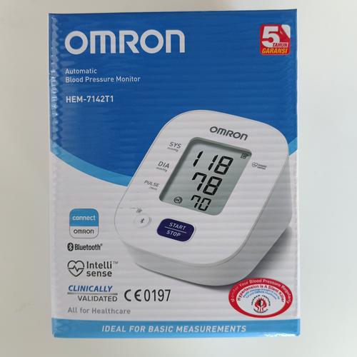 Jual OMRON HEM-7142T Tensimeter Digital Connect Bluetooth/Tensimeter ...