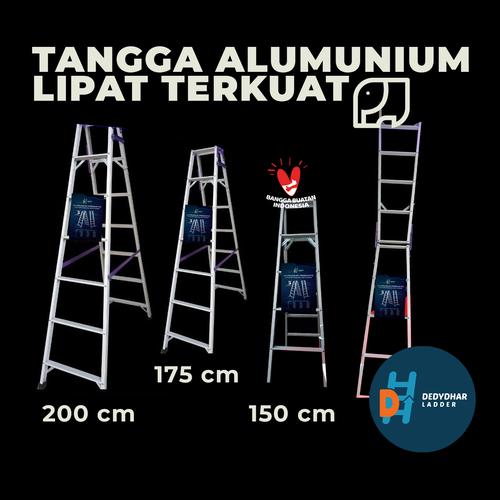 Jual Tangga Alumunium 1.5m / 1.75m / 2m/ 2.5m/ 3m Terkuat Kualitas ...