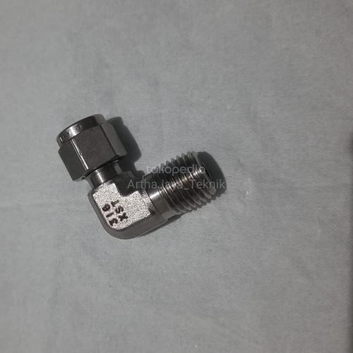 Jual Male Elbow 1/4 inch OD x 1/4 inch Male NPT Swagelok - Jakarta ...