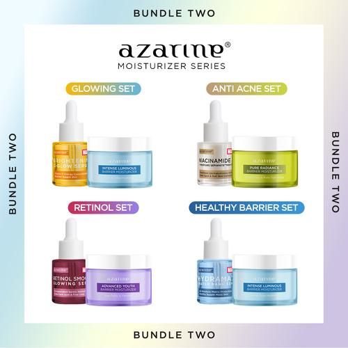 Promo Azarine 2 Pcs Paket Barrier Moisturizer Series with Serum 30g ...