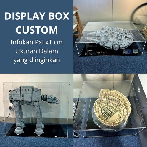 Jual Display Produk Box Kotak Akrilik Custom Ukuran Pakai Pintu Tebal 3 ...