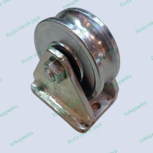 Jual roda pintu gerbang extra heavy duty 4 inchi (rel behel) - Jakarta ...