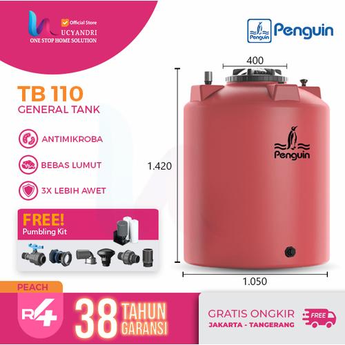 Jual Tangki Air PENGUIN TB 110 Tandon Toren 1000 L Original Free Ongkir ...
