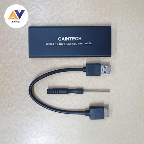 Jual GAINTECH USB 3.0 TO M2 NGFF SSD ENCLOSURE / CASING SSD M2 NGFF ...