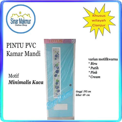 Jual Pintu Pvc Kamar Mandi minimalis kaca - Kab. Cianjur ...
