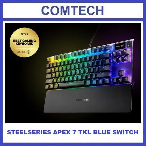 Jual Steelseries Apex 7 TKL Blue Switch Mechanical Gaming Keyboard ...