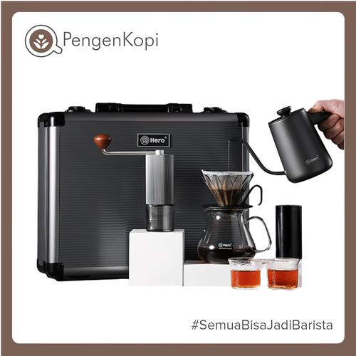 Jual Pour Over V60 Set zeroHero S02 Classic Coffee Travel Suitcase ...
