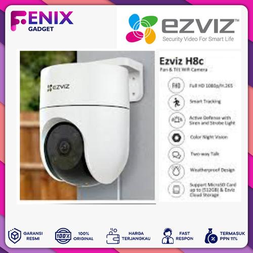 Promo Ezviz H8c Outdoor CCTV Pan & Tilt Wifi IP Camera Auto Tracking ...
