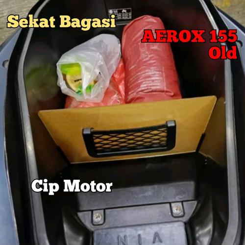 Jual Sekat Bagasi AEROX 155 lama 2019 2018 2017 Pemisah Bagasi Jok ...