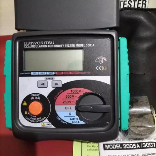 Jual Megger Test Kyoritsu 3005A - Kyoritsu 3005a insulation tester ...