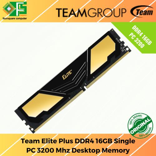 Jual Ram DDR4 16GB Team Elite+ PC 3200 | DDR4 16 GB PC3200 - Kota ...