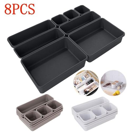 Promo Kotak Pembatas Organizer Sekat Laci Penyimpanan Drawer Divider 8 ...