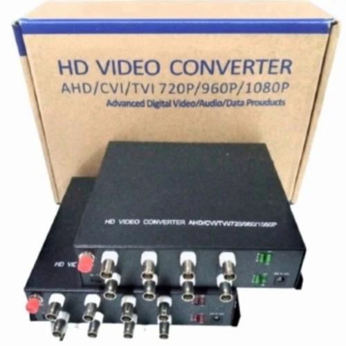 Jual CCTV Extender Fiber optic BNC 1080P 8 channel 20KM - Jakarta Barat ...