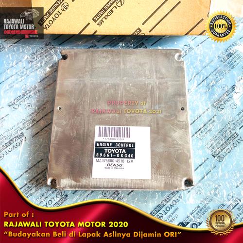 Jual Ecu Engine Control Innova & Hilux Diesel Seri 89661-0KG40 Komputer ...