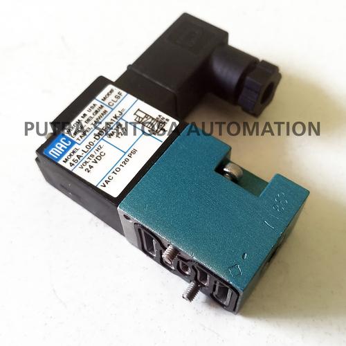 Jual SMALL 4-WAY LESS BASE SOLENOID VALVE MAC 45A-L00-DDFJ-1KJ - 24VDC ...