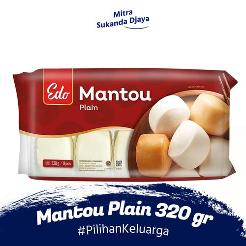 Jual Edo Mantou Plain 320gr / Mantau Polos Premium - Jakarta Pusat ...