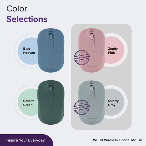 Jual Targus W600 Wireless Optical Mouse Compatible with Windows and Mac ...