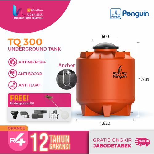 Jual Tangki Air Tanam PENGUIN TQ 300 Vol. 3000 L Toren Tandon Pendam ...