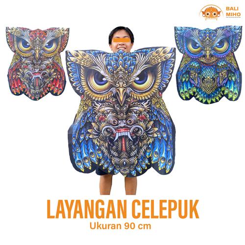 Jual Layangan Celepuk 1 Meter - Layangan Owl Kain Layangan Bali ...