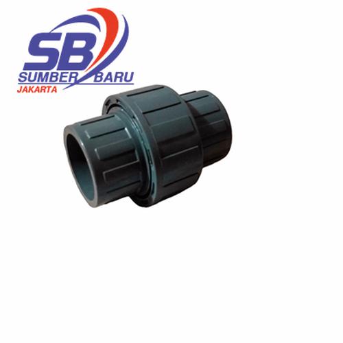 Jual Watermoor Watermur PVC Plastik Polos 3/4 Inch Water Mur Union ...