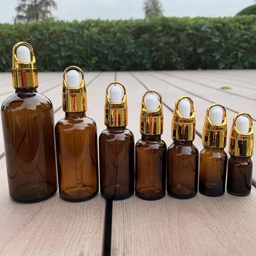 Jual Botol pipet tetes luxury kaca coklat amber 5ml-100ml - 5ml ...