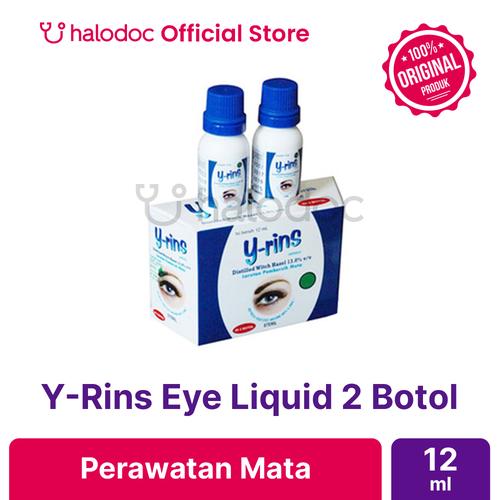 Jual Y-Rins Eye Liquid 12 ml 2 Botol - Jakarta Selatan - Halodoc ...