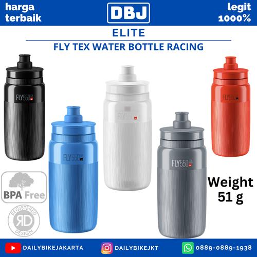 Jual BOTTLE ELITE FLY TEX W BIDON BOTOL MINUM SEPEDA ROADBIKE - BLUE|550ML - Jakarta Utara ...
