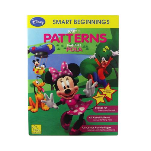 Jual Paket Buku Disney Smart Beginnings Shapes Numbers Letters (isi 4 ...