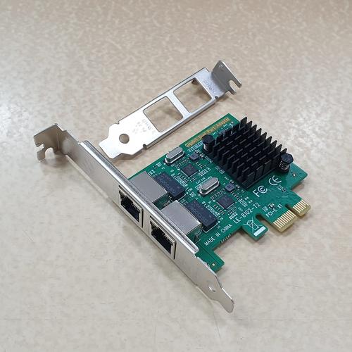Jual PCI Express Gigabit LAN 2 port Netline| LAN Card PCIe Gigabit 2 ...