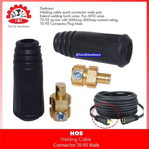 Jual Cable Socket Connector / Male DKJ 70-95mm Welding Equipment ...