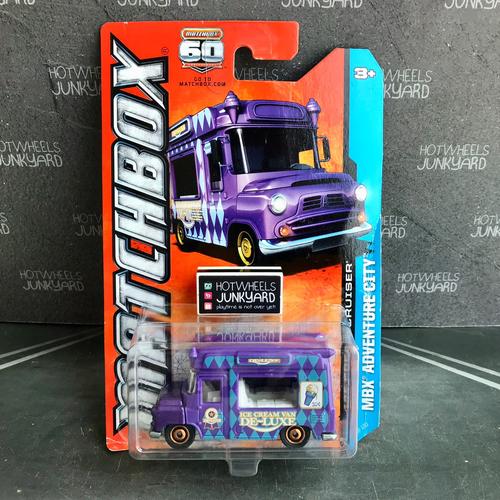 Jual Matchbox Ice Cream Cruiser MBX Adventure City Purple Van Deluxe ...