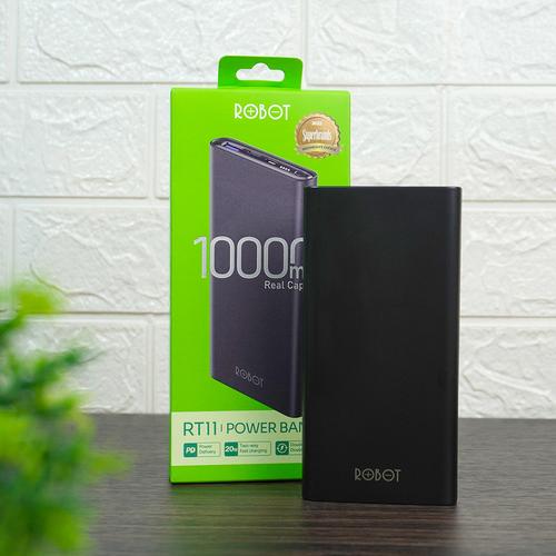 Jual ROBOT RT11 10000 MAH POWERBANK ROBOT FAST CHARGING 10000 MAH ...
