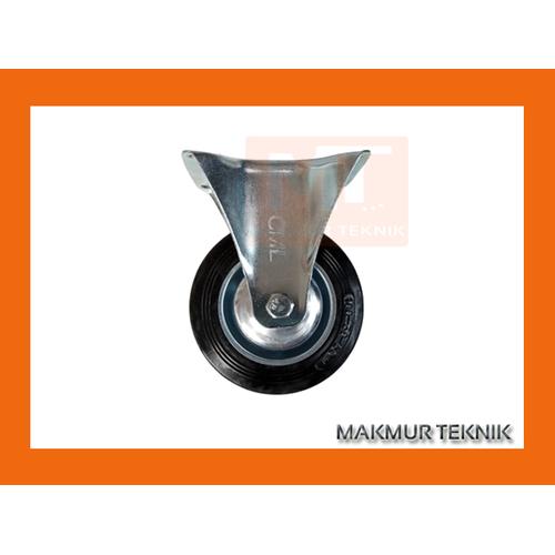 Jual Roda Troli - Caster - Roda karet 4 inch Mati - Jakarta Barat ...