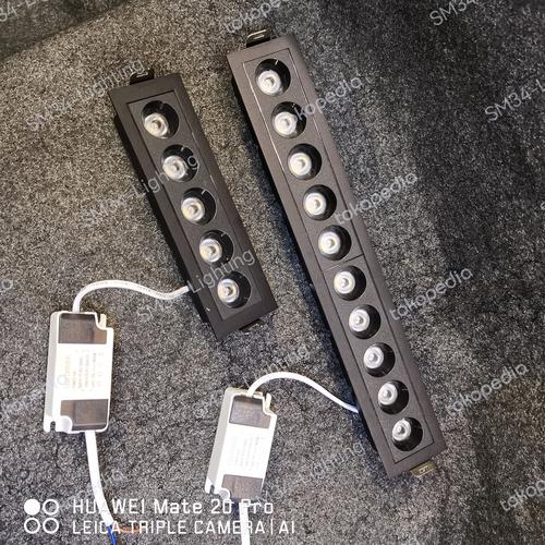 Jual Downlight Spot Visco Linear LED 20w Spotlight Inbow Linear 10watt - 3000k Warmwhite, 10watt ...