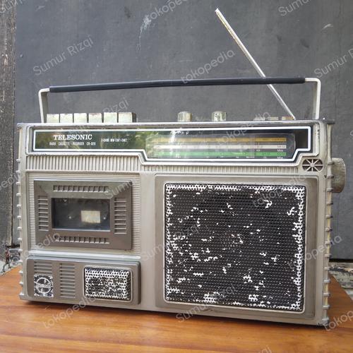 Promo Radio Tape Telesonic - Radio jadul - radio tape jadul - Tape ...