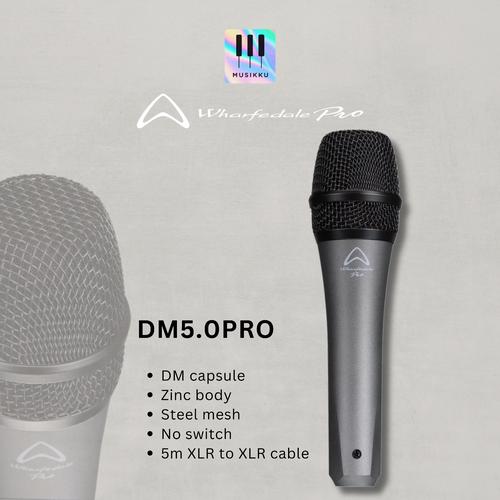 Jual Wharfedale DM5.0 pro Supercardioid Dynamic Microphone Original ...