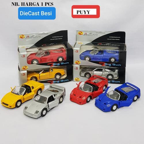 Jual Mainan mobil diecast besi satuan mainan mobil besi mainan anak ...