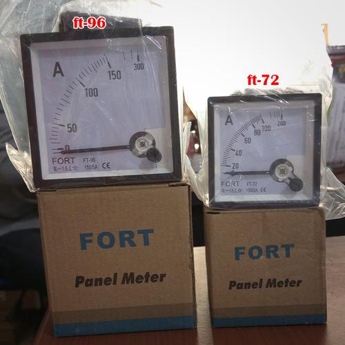 Jual Ampere Meter analog FORT 72x72 - 96x96 / meteran amper - FT-96 ...