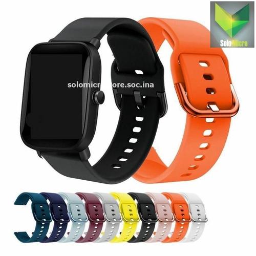Jual Strap Smartwatch AUKEY LS02 Tali Jam Rubber Colorful Buckle ...