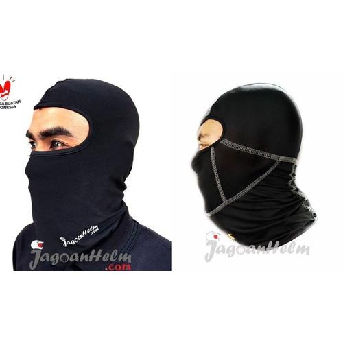 Jual BALACLAVA KAIN NINJA | JAGOAN HELM | SARUNG PENUTUP KEPALA - BLACK ...