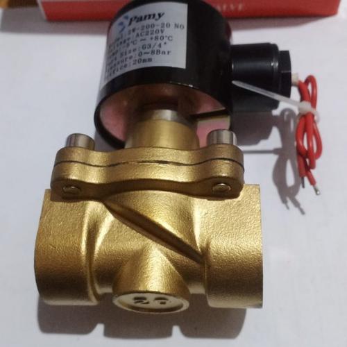 Jual Solenoid Valve Kuningan 1" inch AC 220V Normal Open Selenoid NO - Jakarta Barat - PROHIDRO ...