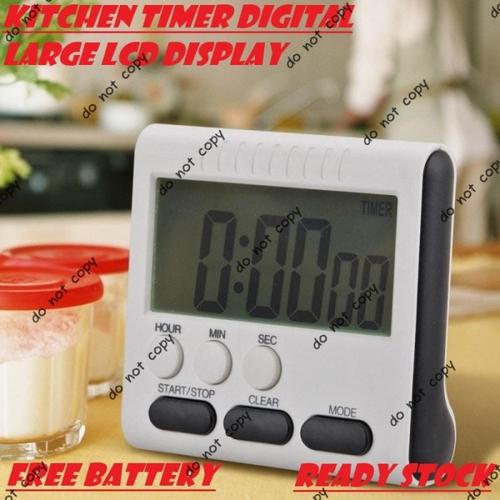 Jual Digital Kitchen Timer Stopwatch Masak Dapur Cooking Alarm Kopi Kue ...
