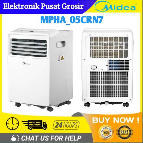 Jual AC PORTABLE MIDEA 1/2 PK MPHA 05CRN7 mpha 05crn7 0,5pk air ...