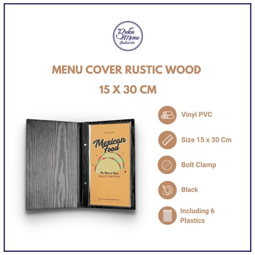 Promo Buku Menu Jakarta - Buku Menu Kayu Vinyl Jepit Baut Isi Plastik ...