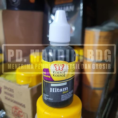 Jual KOEPOE PEWARNA HITAM 30 ML - Kota Bandung - PD. MANDIRI BDG ...