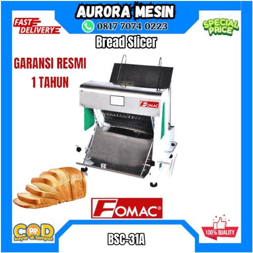 Jual MESIN PEMOTONG ROTI MESIN POTONG ROTI BREAD SLICER BSC-31A FOMAC ...