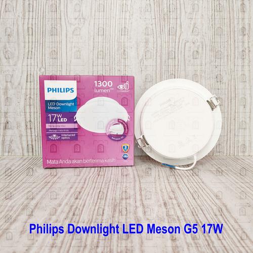 Promo Lampu Philips Meson Downlight Plafon LED 59466 G5 D150 17W Inbow Bulat - Jakarta Utara ...