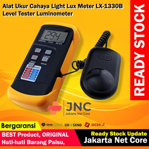 Jual Lux Meter LX-1330B Alat Ukur Cahaya Light Level Tester Luminometer ...