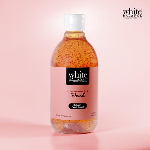 Jual White Balance Shower Scrubs - Peach - Botol 300ml - Jakarta Barat ...
